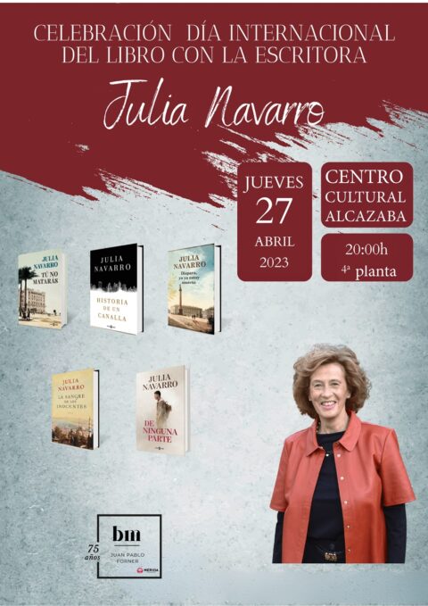 Encuentro con la escritora Julia Navarro y un paseo literario por Mérida en las actividades del ...